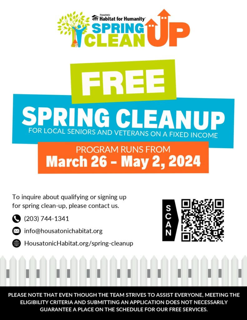 Habitat for Humanity Announces Spring Clean Up Program | Danbury Senior ...